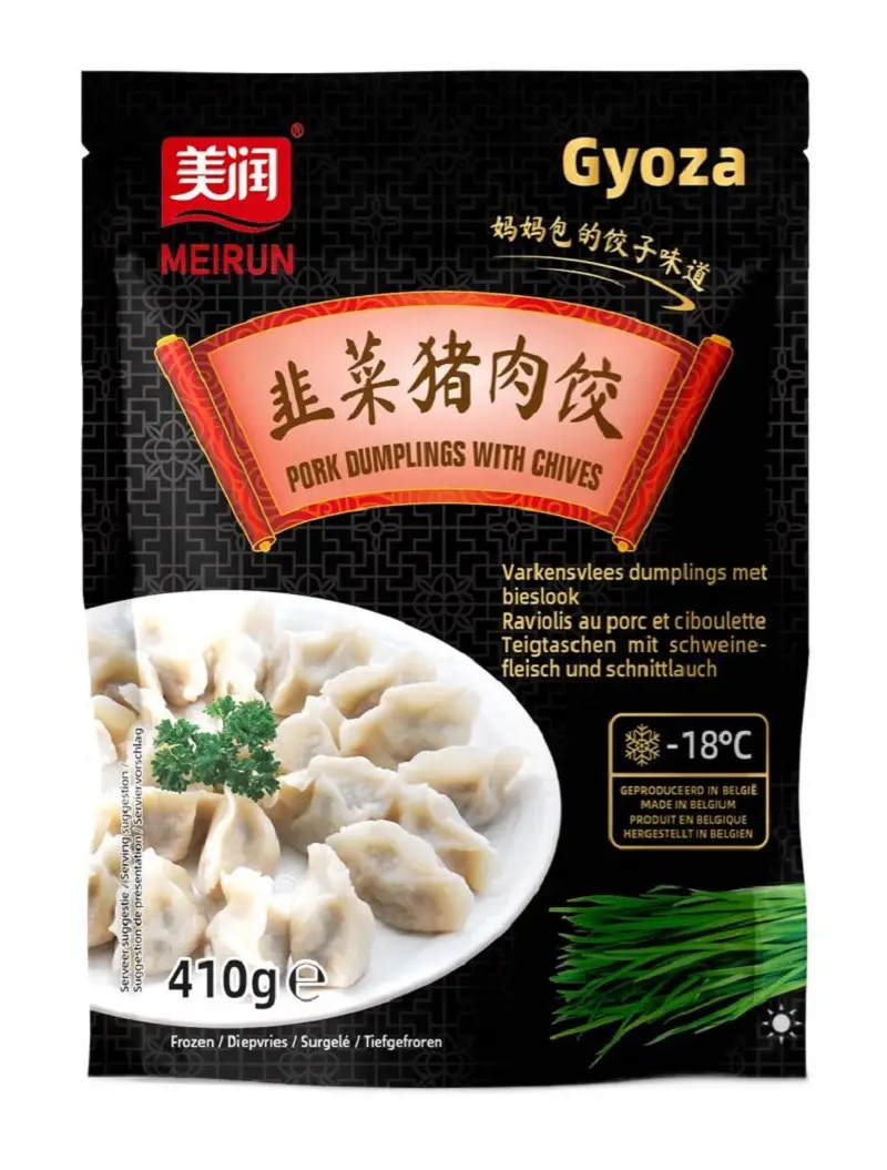 Mayrain Pork Dumplings With Leek 410g Pork And Chives | Plats préparés surgelés | Joybuy