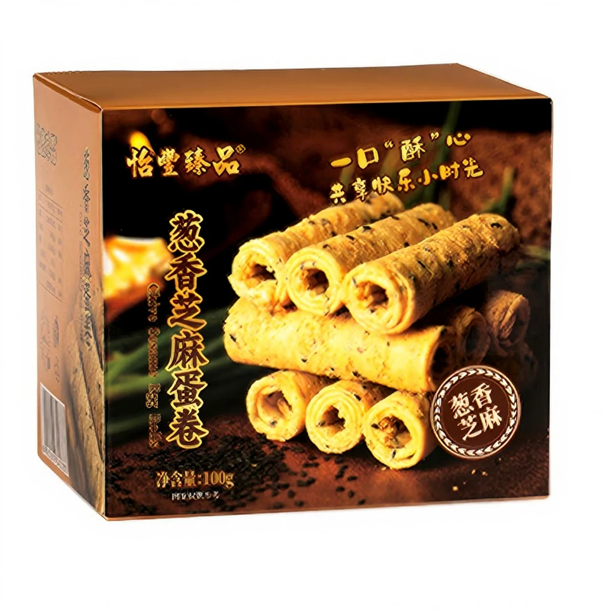 FengYi Frühlingsrollen mit Frühlingszwiebeln und Sesam, 100 g | Kekse ...