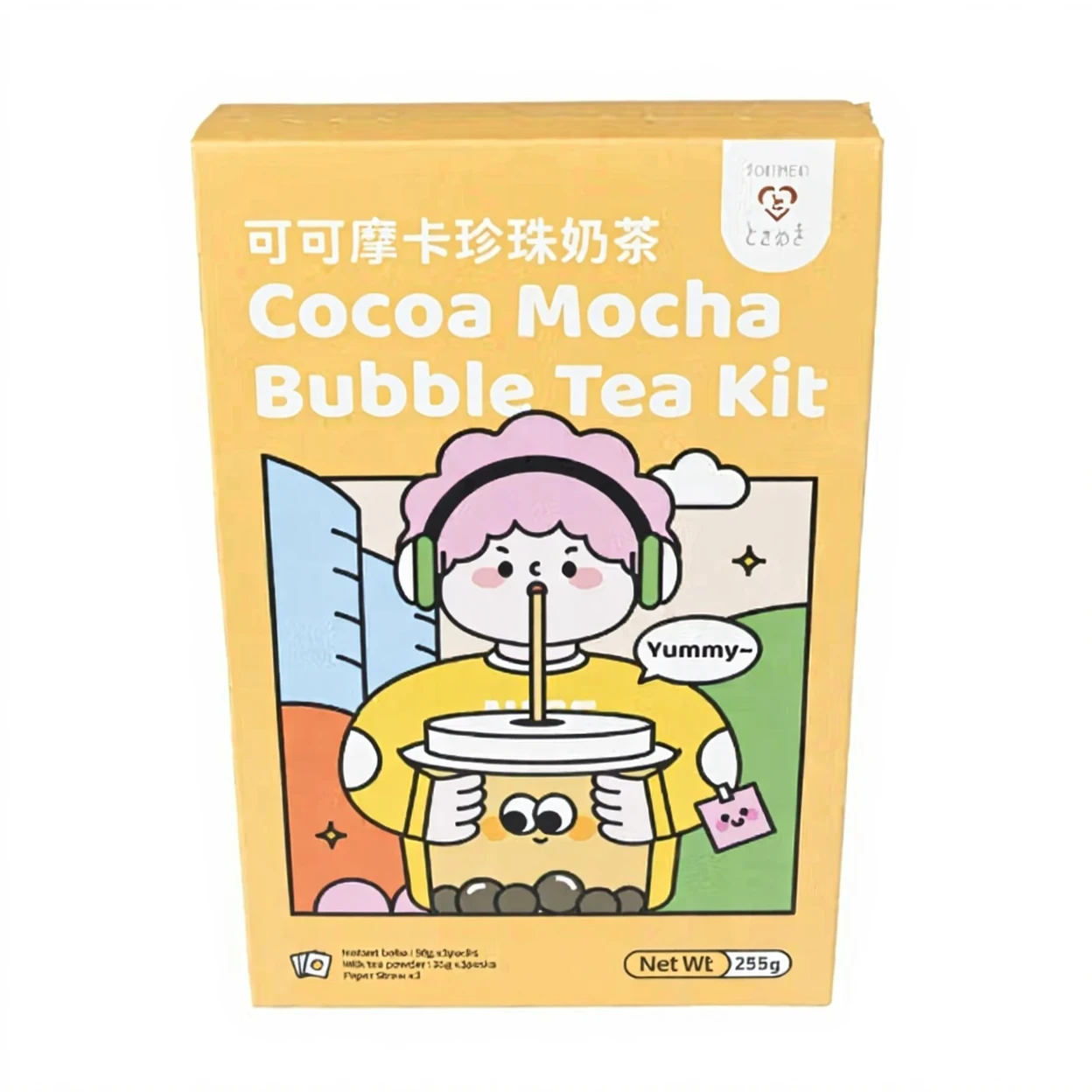 Tokimeki Bubble Tea Set Cacao Mokka 255 g | Koffie, cacao & meer | Joybuy