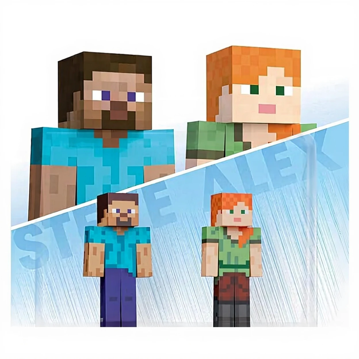 Nintendo Super Smash Bros. Kollektion - Steve/alex (minecraft) - Nr. 89 ...