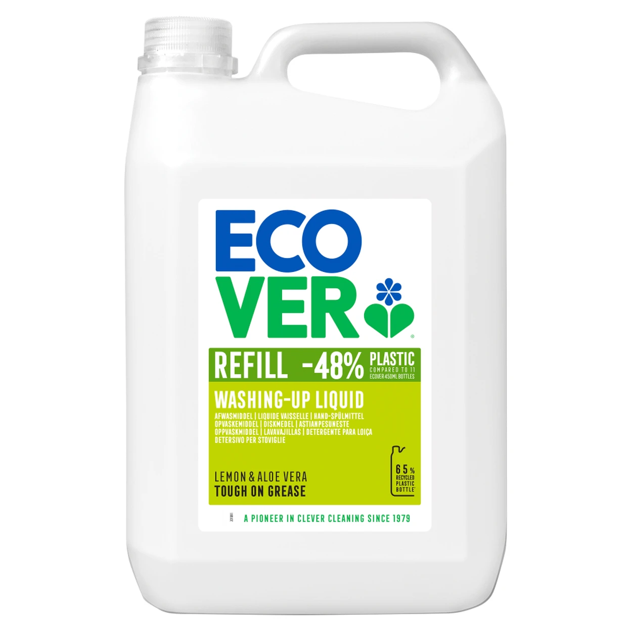 Ecover Lemon & Aloe Vera Washingup Liquid 5l | Washing-Up Liquid | Joybuy