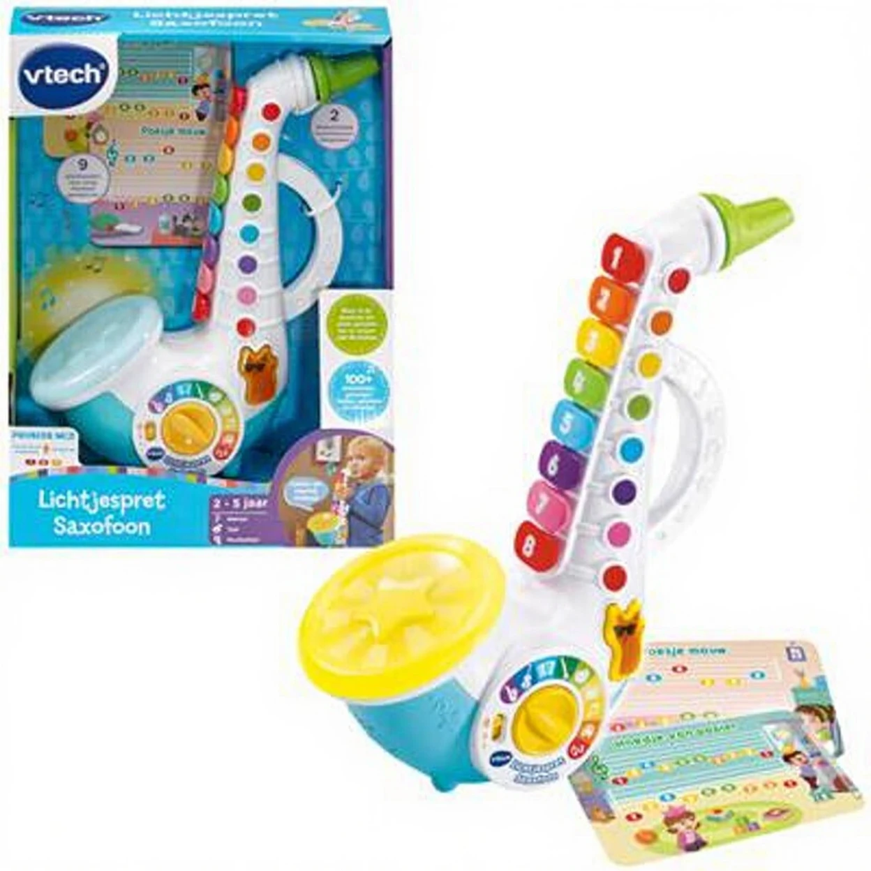 Vtech Baby Saxophone Lumineux Et Musical | Musique | Joybuy