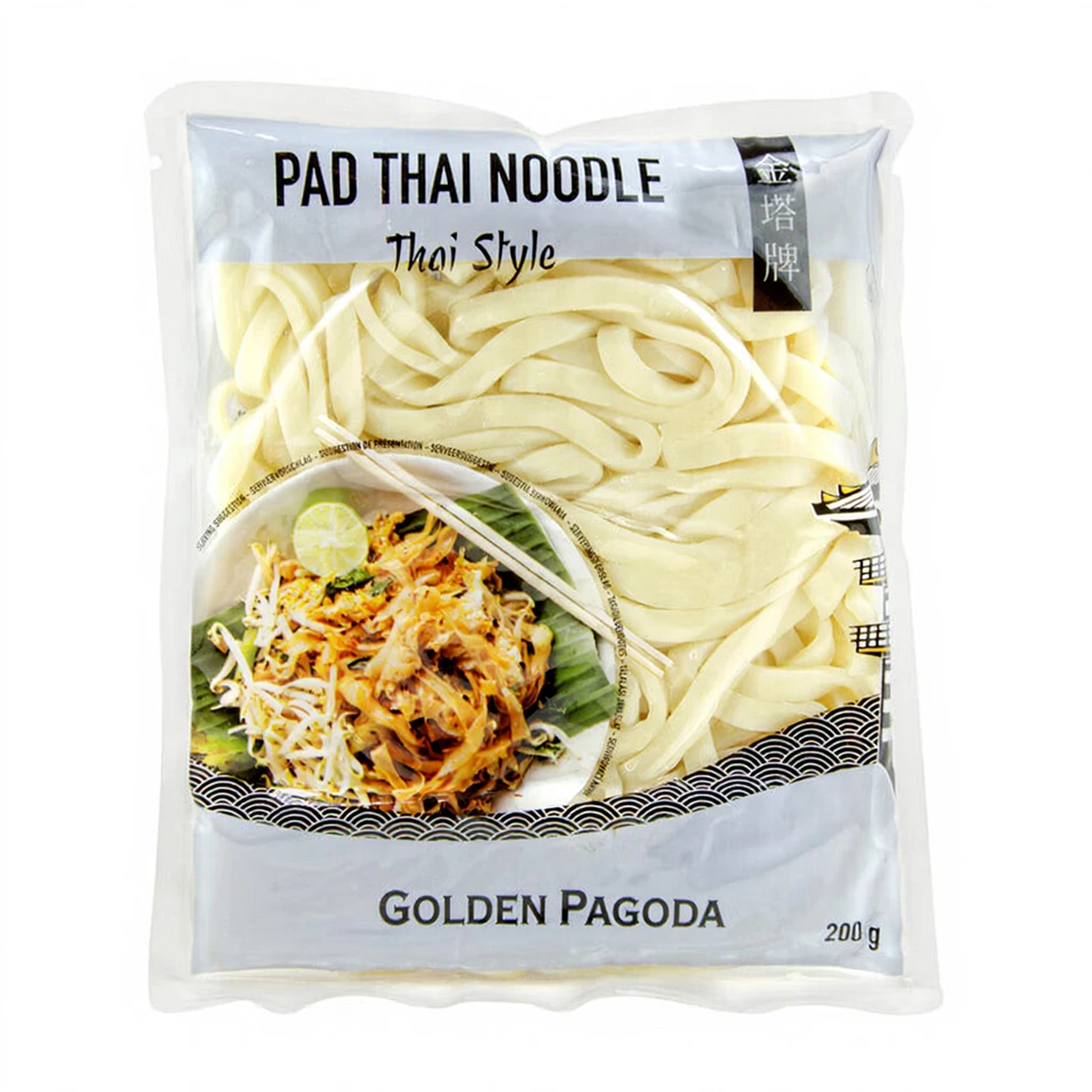 Golden Pagoda Fresh Pad Thai Noodle 200g | Rice, Pasta & Pulses | Joybuy