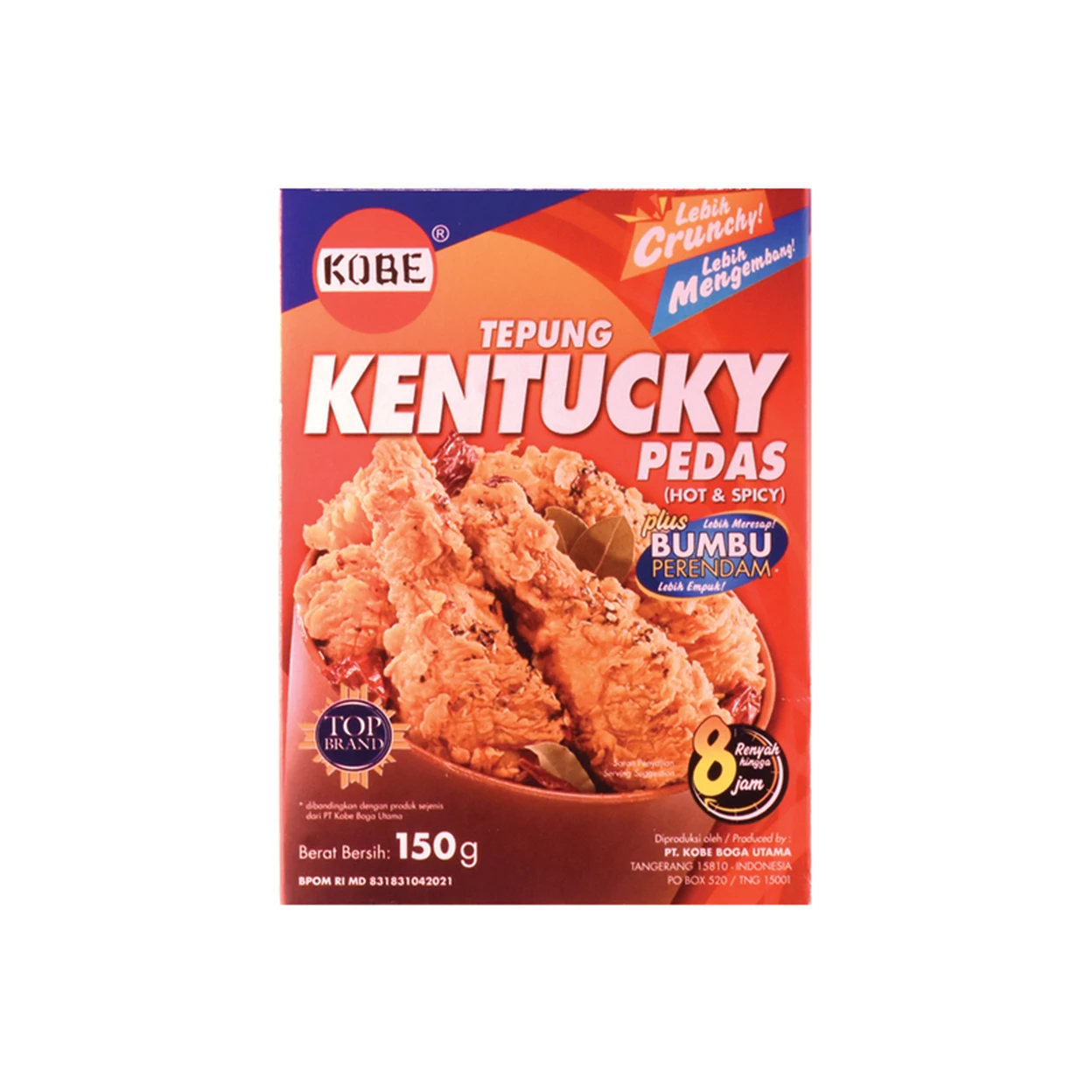 Kobe Kentucky Brathähnchenpulver Scharf 150g | Kochzutaten | Joybuy