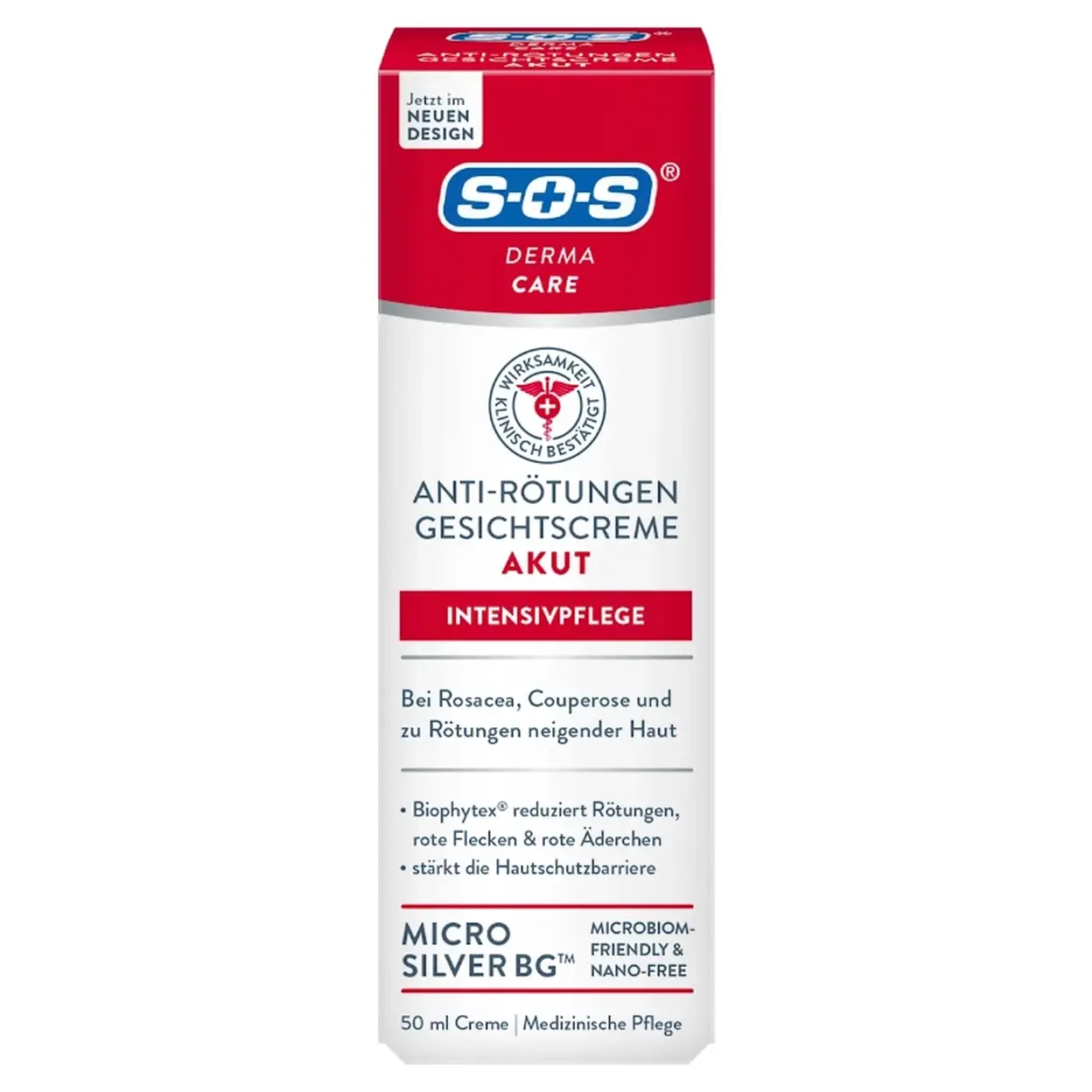 Sos Derma Care Anti-redness Face Cream Acute 50 Ml | Antiseptic | Joybuy
