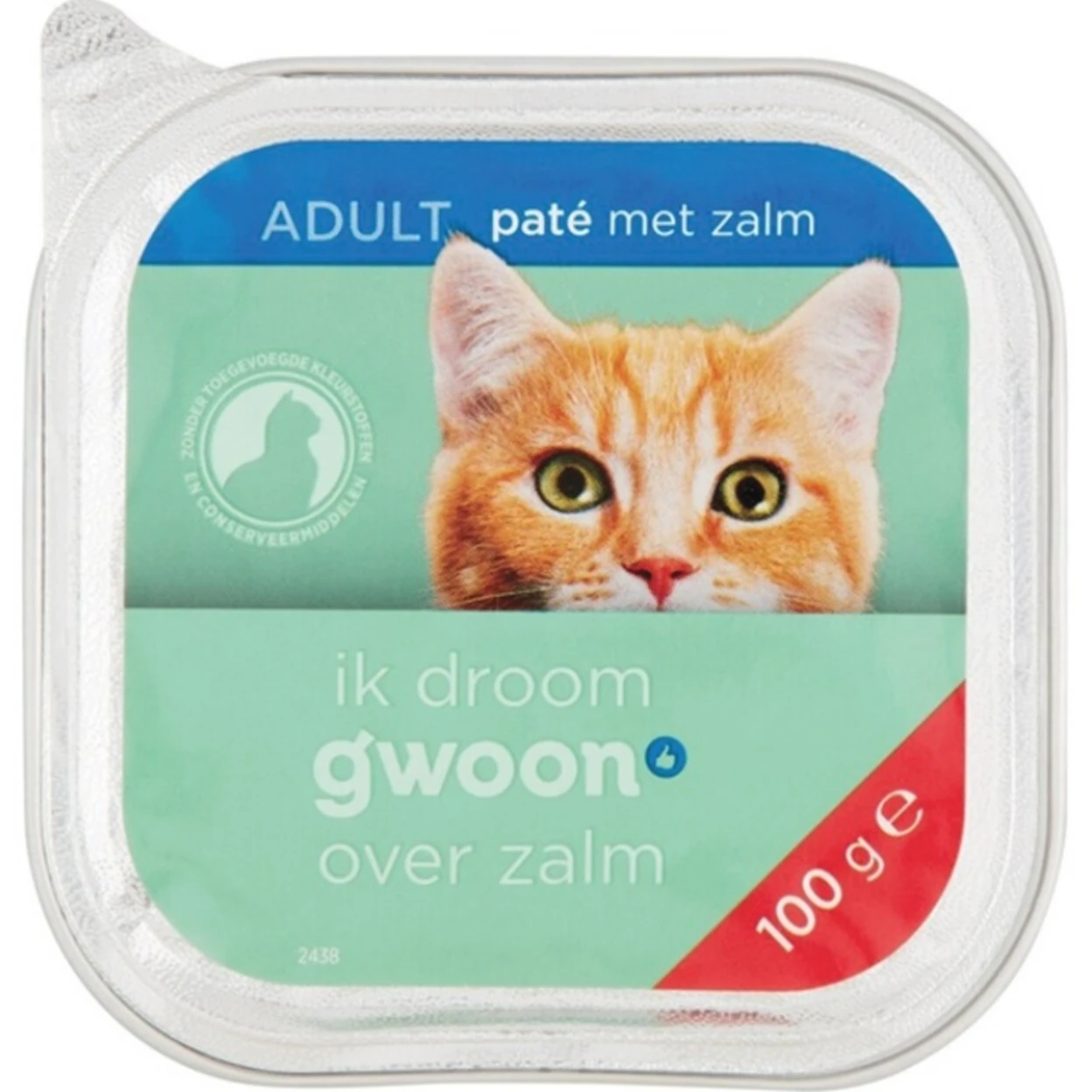 G'woon Kat Pate Zalm 100g | Dierenvoeding | Joybuy