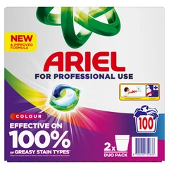 Ariel Professional Allin1 Pods Washing Detergent Capsules Colour 100 ...