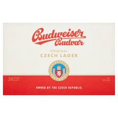 Budweiser Budvar Original Czech Lager 24 X 330ml | Beer | Joybuy